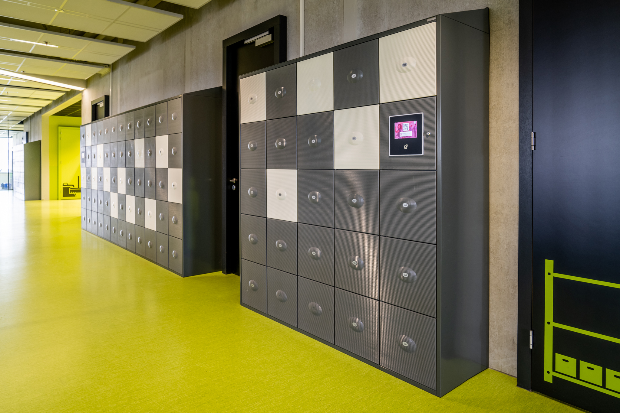 Schoolinrichting | Lockers passend bij ieder interieur - Sonesto